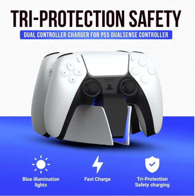 PS5 Charging Station | PS5 Controller Charger for Playstation 5 ...