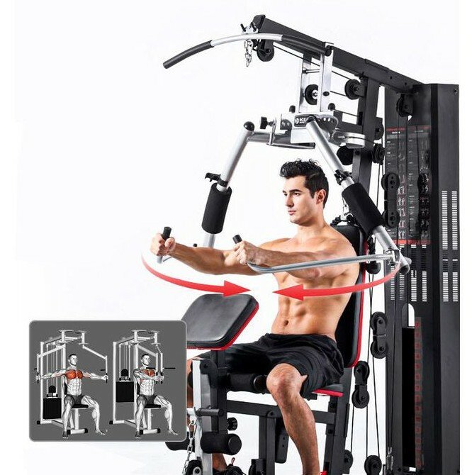 Korix Multi-functional Home Gym Station - 65KG | مملكة بازوكا