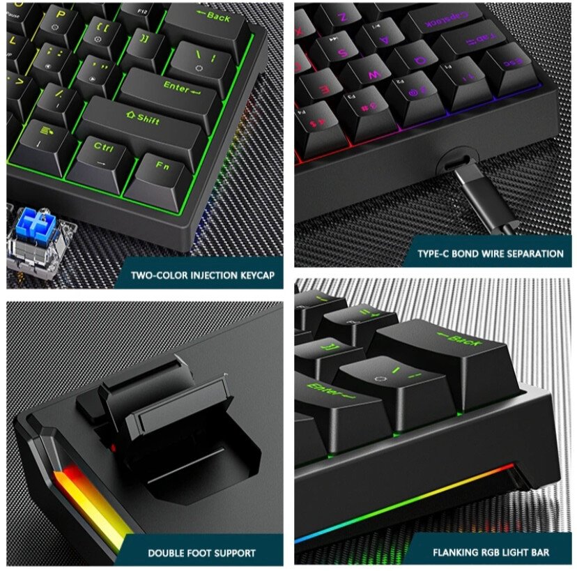 K620 Mini Gaming Mechanical Keyboard | j6st_store