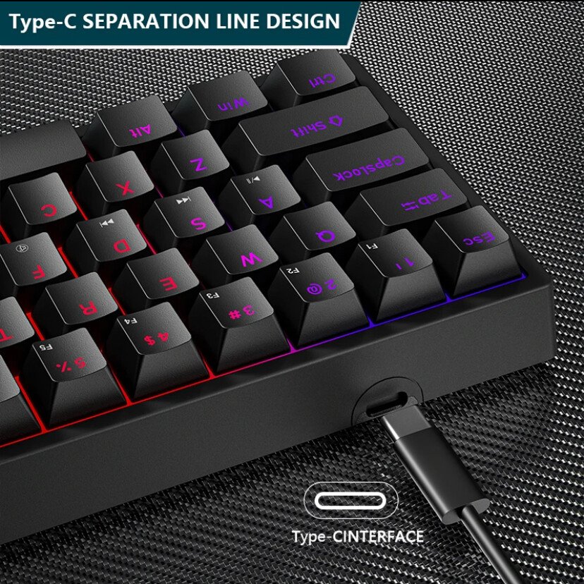 K620 Mini Gaming Mechanical Keyboard | j6st_store